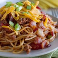 Wild West Spaghetti - Foodgasm Recipes