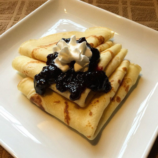 Blueberry Blintzes - Eastern European Delight! - Foodgasm Recipes