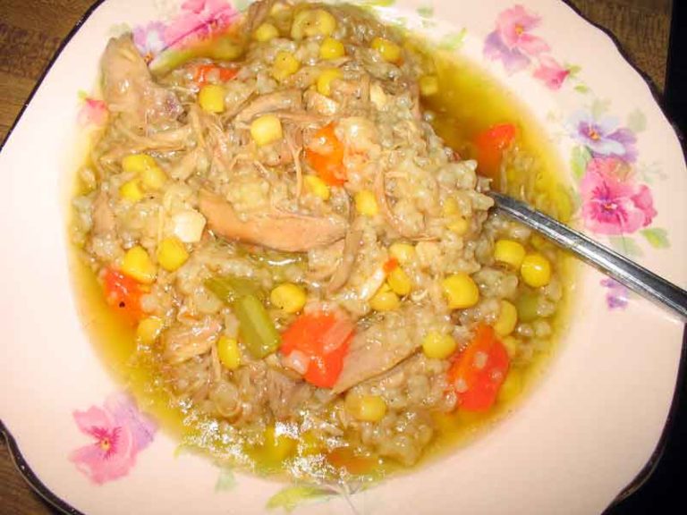 Turkey Soup With Rice – Turkey Carcass Soup - Foodgasm Recipes